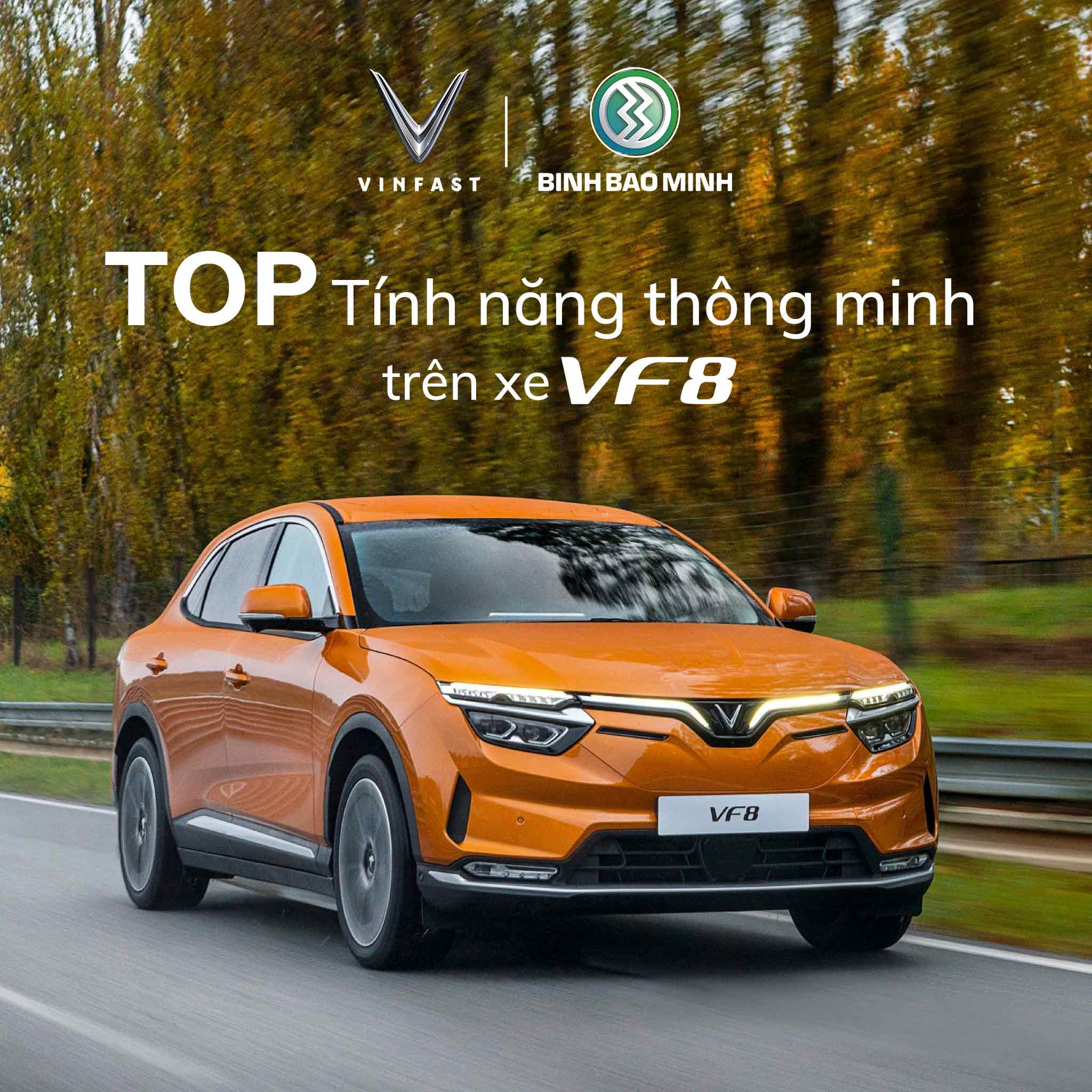 TOP 6 TÍNH NĂNG THÔNG MINH TRÊN XE VF 8 - muavinfast.com